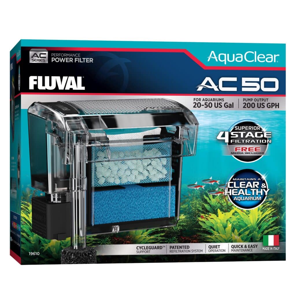 Fluval AC50 AquaClear Hang On Filter – Williamstown Aquarium